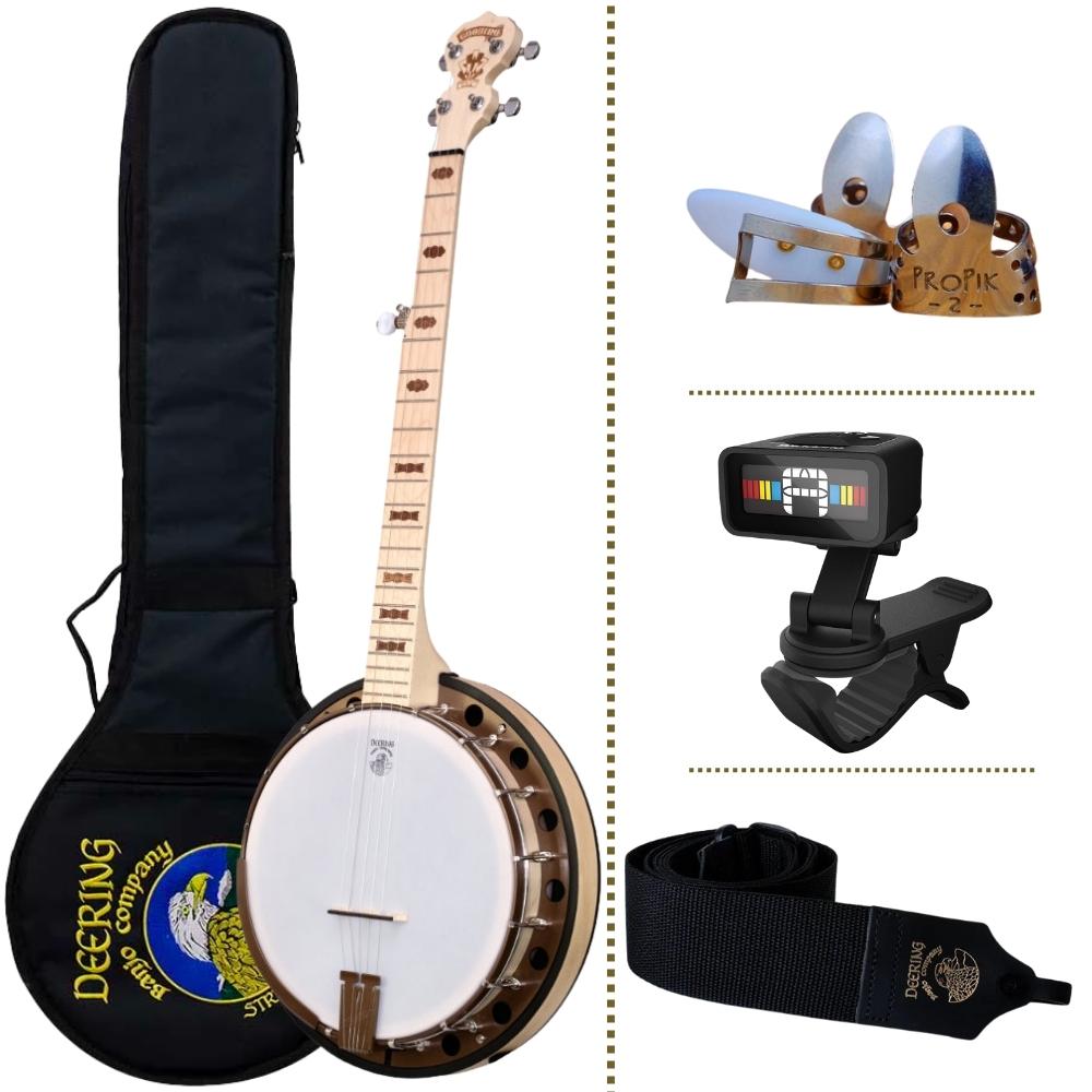 Goodtime Beginner Bluegrass Banjo Package – Deering® Banjo Company