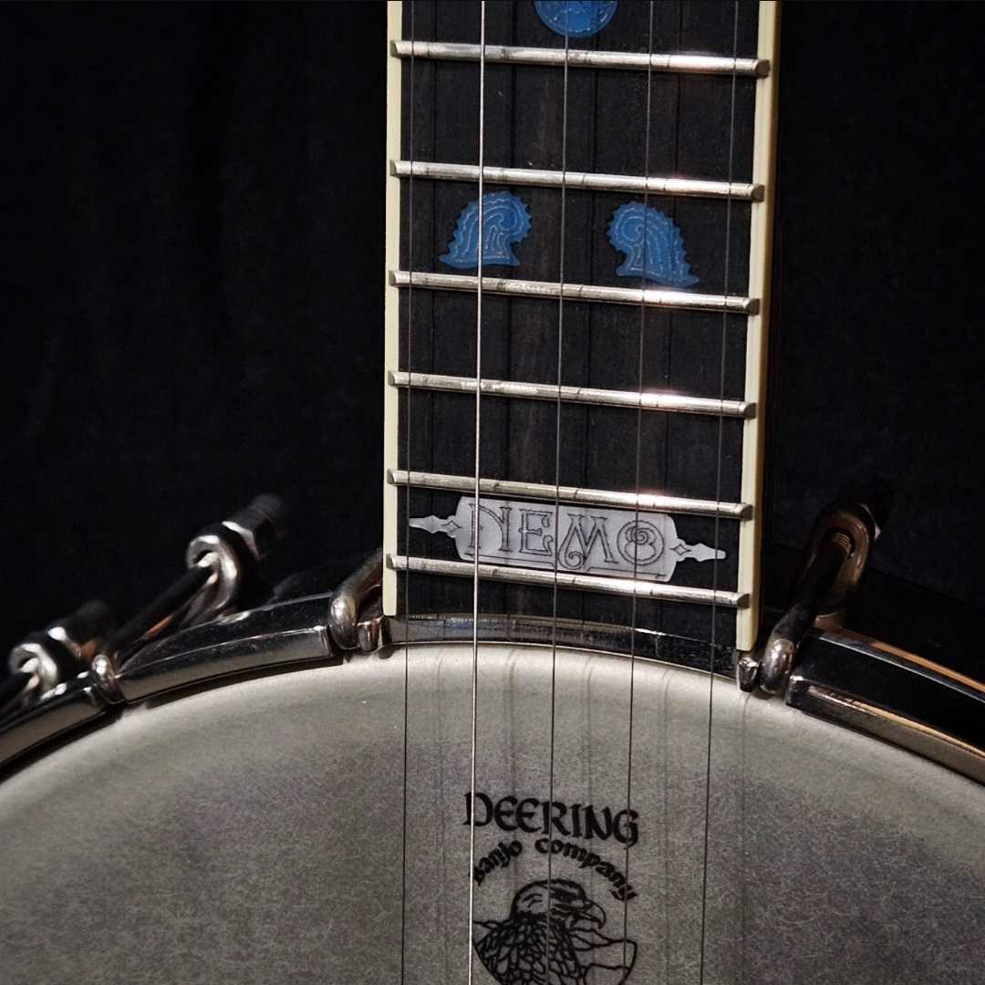 Custom "Nemo" Vega Long Neck Banjo By Greg Deering – Deering® Banjo Company