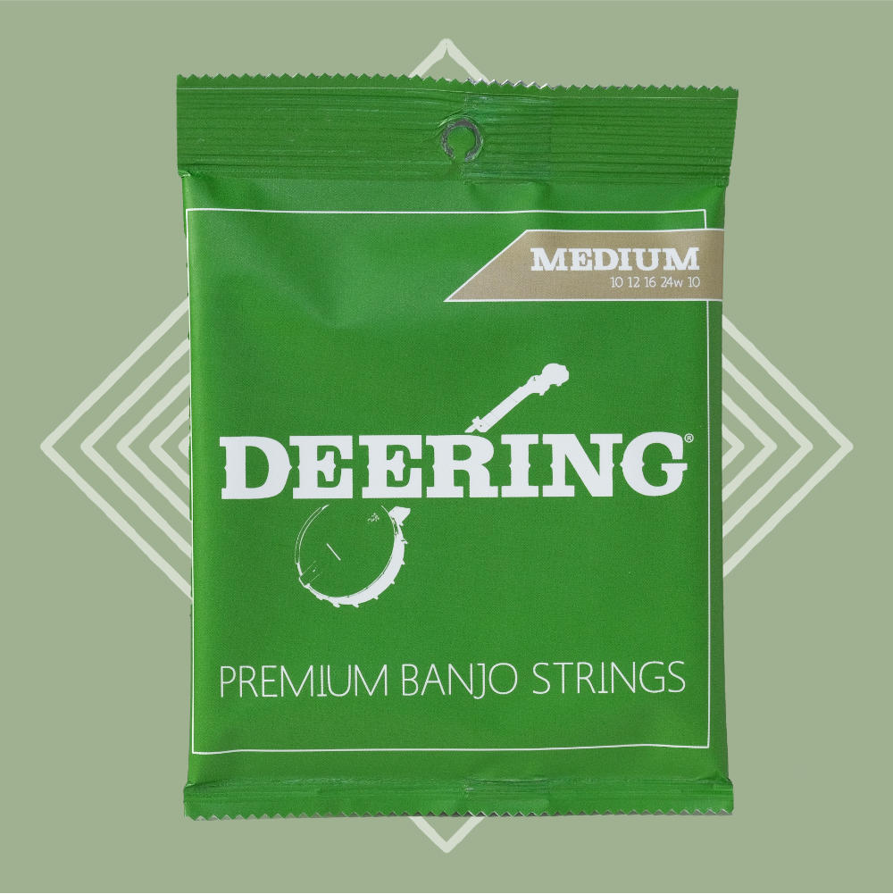 Deering Medium Gauge 5-String Banjo Strings – Deering® Banjo Company